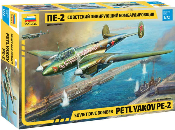 Zvezda 1/72 Petlyakov Pe-2 7283 – HobbyBastion